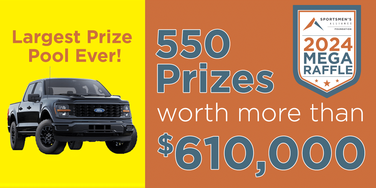 2024 MEGA Raffle Winners - Sportsmen's Alliance