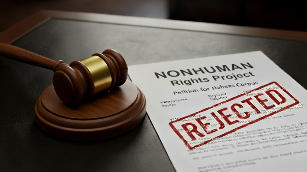 Animals Are Not Humans: Nonhuman Rights Project Rejected Again ...